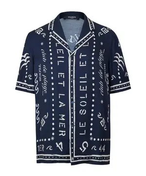 Balmain Versatile Unique Short Sleeve Shirt
