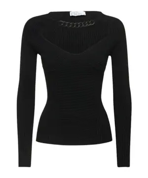 Giuseppe Di Morabito Chain-link Knitwear - Black