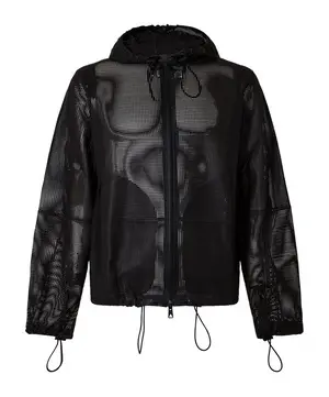 Bottega Veneta Solid Color Parka - Black