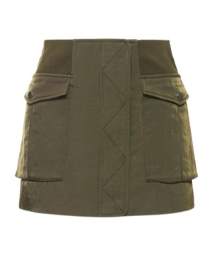 DION LEE Cargo Workwear Mini Skirt