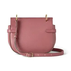 Mulberry Solid Color Shoulder Bag