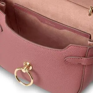 Mulberry Solid Color Shoulder Bag