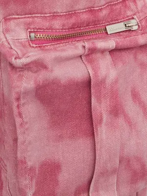 Blumarine Camouflage Cargo Pants