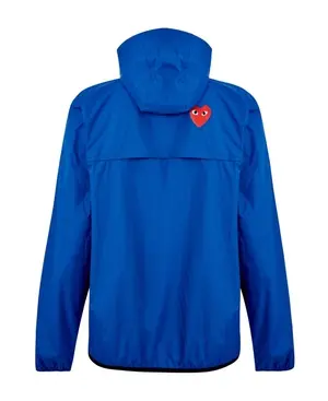 Play Comme Des Garcon Logo Half-zip Casual Jacket