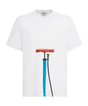 MSGM Casual Short-sleeve T-shirt - White