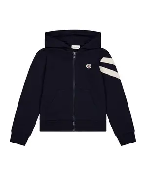 Moncler Hooded Top And Pants Set - Black
