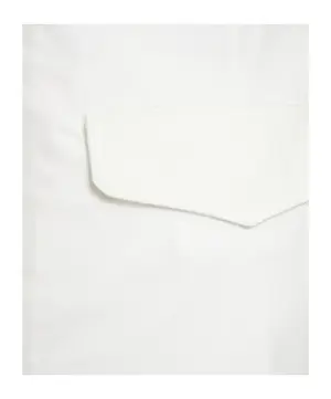 ANN DEMEULEMEESTER Waxed Cotton Wide Pants