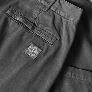 Stone Island Gd Chino Sn64 - Black