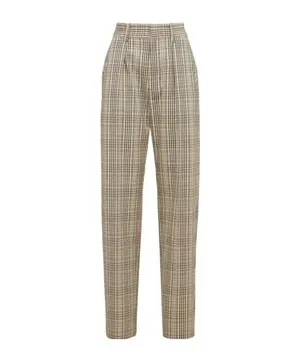 Isabel Marant Étoile Miro Cotton Blend Gauze Straight Pants - Nude
