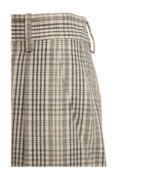 Isabel Marant Étoile Miro Cotton Blend Gauze Straight Pants