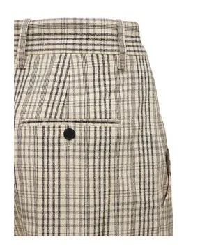 Isabel Marant Étoile Miro Cotton Blend Gauze Straight Pants