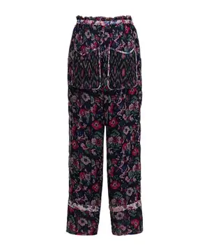 Isabel Marant Étoile Ryama Printed Chiffon Pants