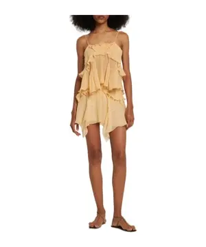 Isabel Marant Étoile Ruffled Silk Mini Skirt