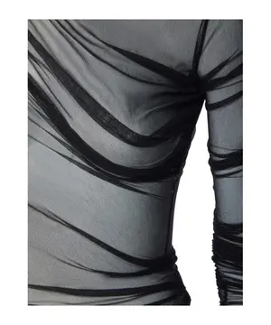 ANN DEMEULEMEESTER Ellie Tulle Midi Dress