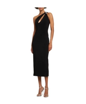 Galvan Knitted Mid-length Dress