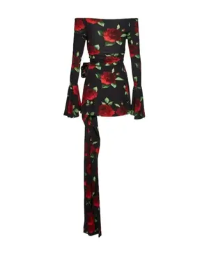 Magda Butrym Plain Jersey Mini Dress