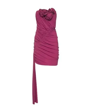 Magda Butrym Strapless Mini Dress - Pink