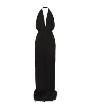 16Arlington Backless Dress - Black