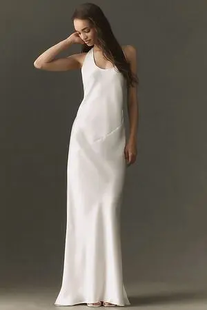 Shona Joy Savannah Racerback Maxi Dress - Ivory