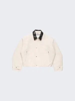 Acne Studios Leather Collar Bomber