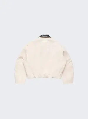 Acne Studios Leather Collar Bomber