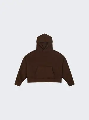 ENTIRE STUDIOS Heavy Hood Grey Marle Brown