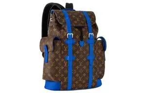LOUIS VUITTON Christopher Mm Monogram Macassar Canvas