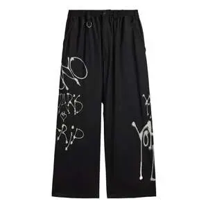 Adidas X Y-3 Chito Graphic Wide Wool Pants Asia Sizing