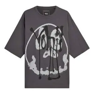 Adidas X Y-3 Chito Graphic T-shirt Asia Sizing - Grey Five