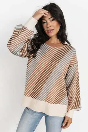 HEM & THREAD Baldwin Striped Sweater