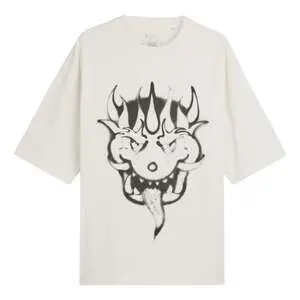 Adidas X Y-3 Chito Graphic T-shirt Asia Sizing - Chalk White
