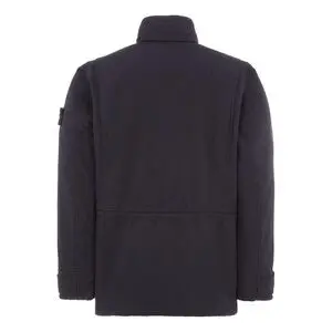 Stone Island Logo-patch Buttoned Jacket