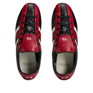 Adidas Y-3 Field Trainers - Black/active Maroon/off White