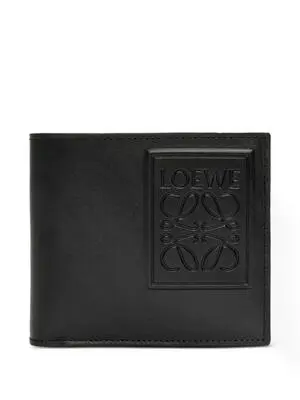 Loewe Anagram Bifold Wallet - Black