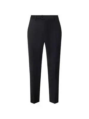 BE ABLE Pressed-crease Tailored Trousers - Black