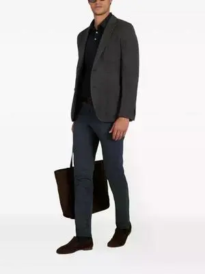 SLOWEAR Model 100 Slim-fit Trousers - Blue