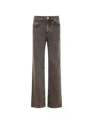 Federica Tosi Mid-rise Wide-leg Jeans