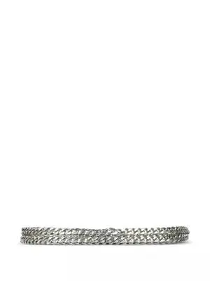 FILTH Chain-link Leather Belt