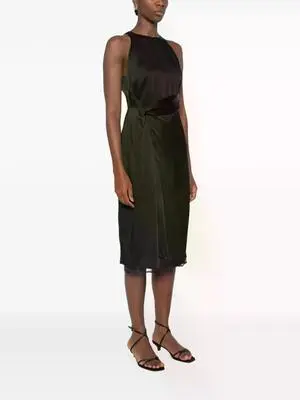 RÓHE Twist-detail Sleeveless Midi Dress