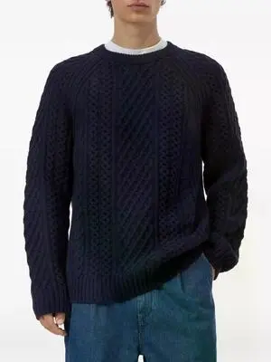 Closed Cable-knit Sweater