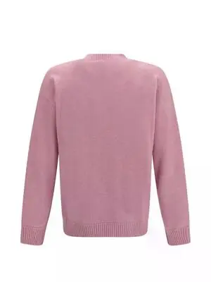 LANEUS Ribbed-trim Sweater