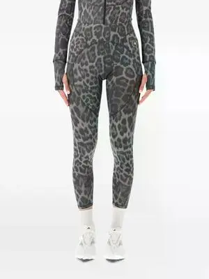 Adidas By Stella McCartney Leopard-print Track Pants