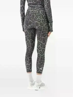 Adidas By Stella McCartney Leopard-print Track Pants