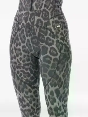 Adidas By Stella McCartney Leopard-print Track Pants