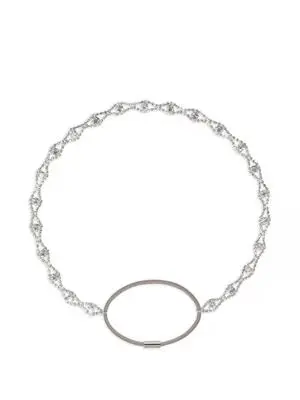 JENNIFER BEHR Rosita Crystal-embellished Headwrap - Silver