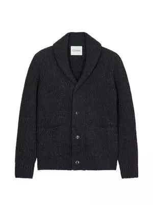 CLOSED Ribbed Shawl-collar Cardigan