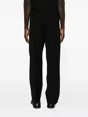 Imperial Pleated Straight-leg Trousers