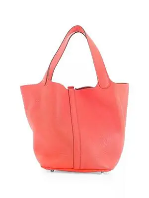 Hermès Picotin Lock Bag Clemence Mm Bucket Bag