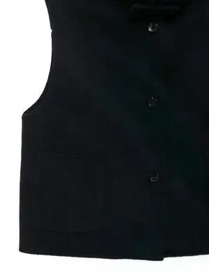 Seventy Ribbed-collar Button-up Jacket