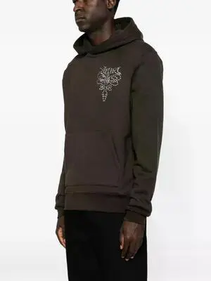 Amiri Lasso Crystal-embellished Hoodie